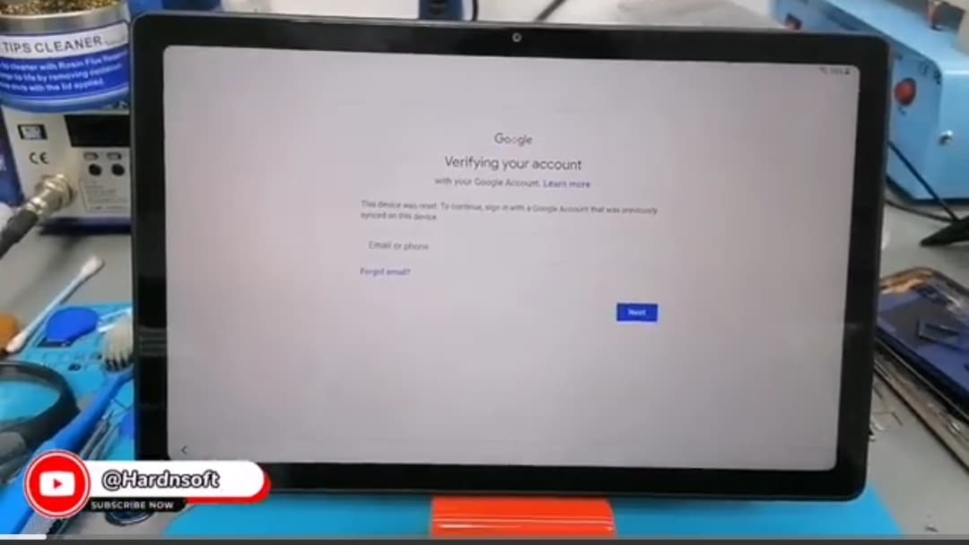 Samsung Tab A7 Sm-T500/T505 Frp Bypass Easy Solutions